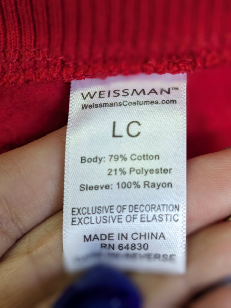 Weissman Red and White Letterman Jacket – Dancewear Closet, LLC